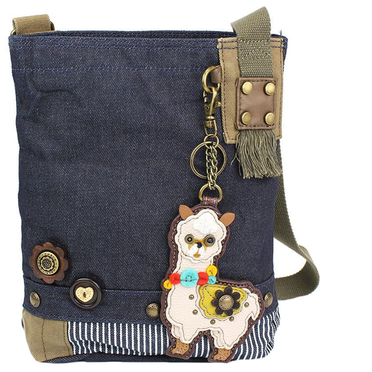 Chala Llama Patch Crossbody Purse Llama Lovers Handbag – DEWandSUN