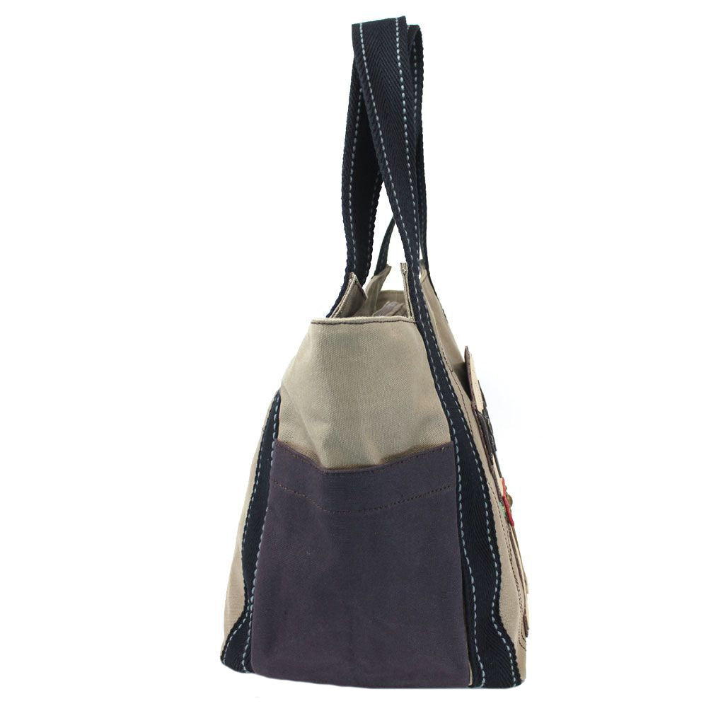 Chala Pug Carryall Zip Tote Pug Dog Purse Handbag – DEWandSUN