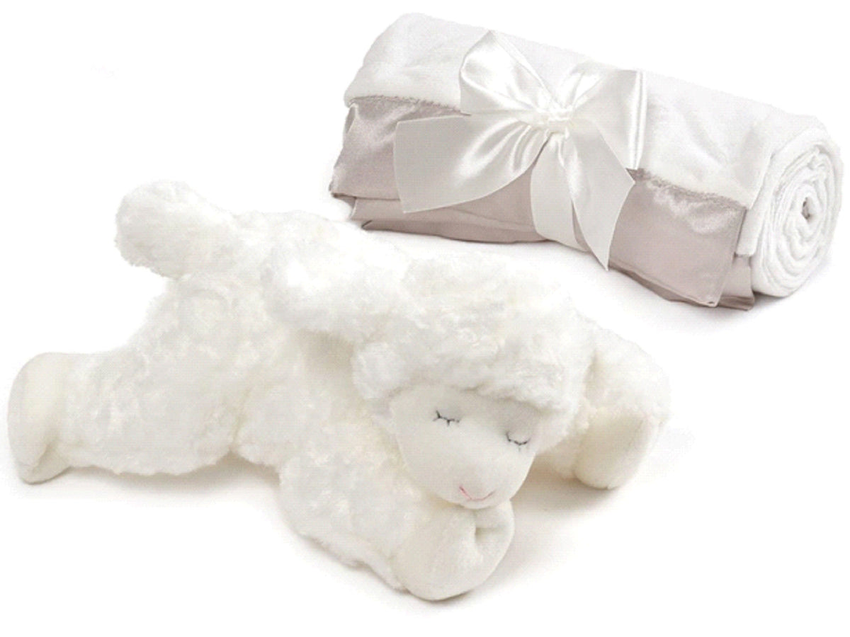 GUND Winky Lamb Plush Animal and Blanket - 7" - NEW – DEWandSUN
